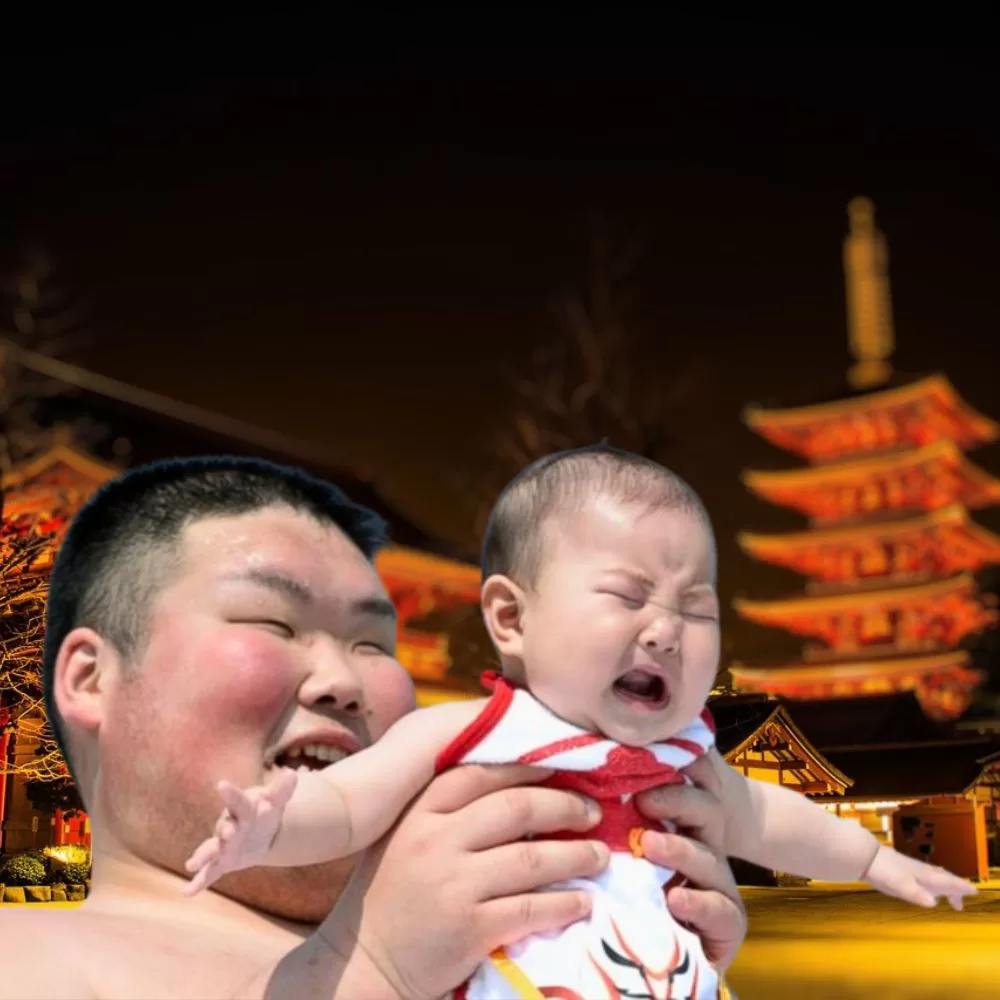 The Annual Nakizumo Crying Baby Festival