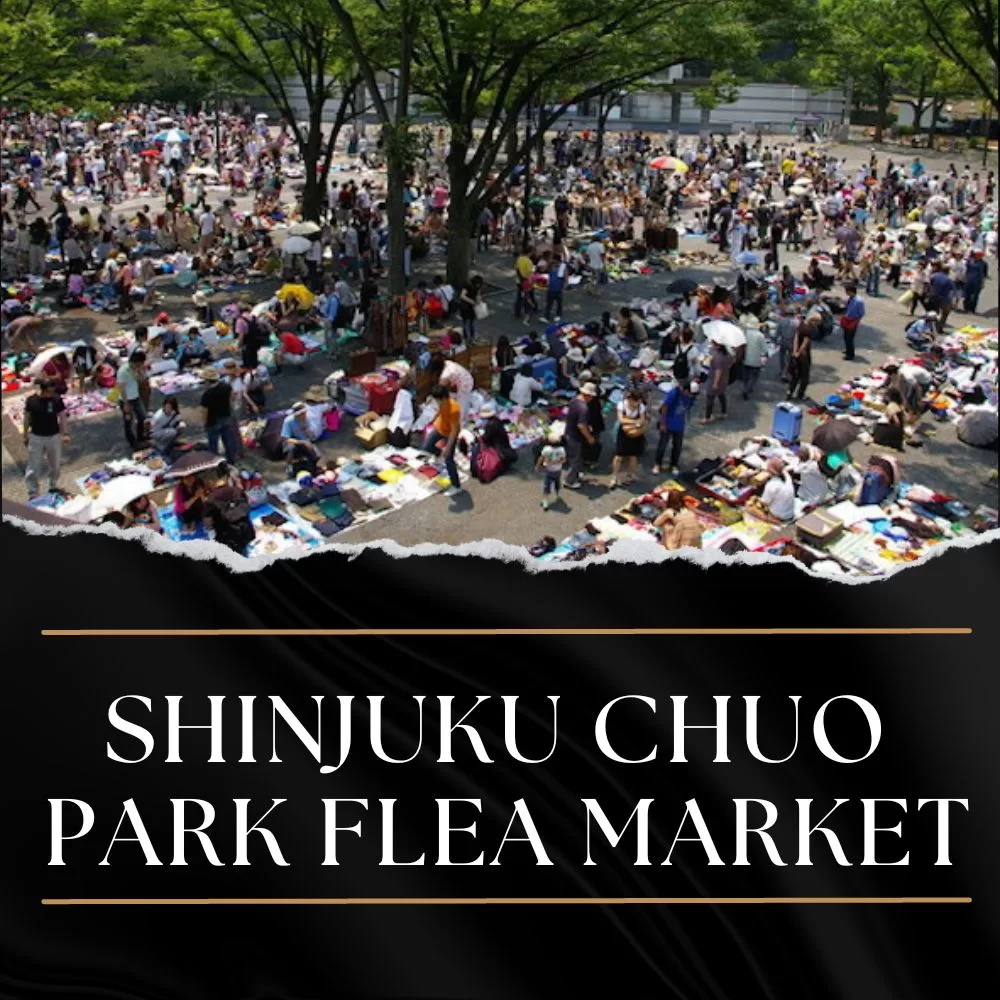 The Bustling Shinjuku Chuo Park Flea Market