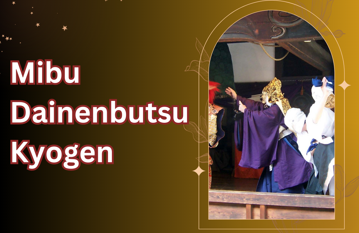 Mibu-Dainenbutsu Kyogen: Silent Comedic Tradition Enthralls Crowds at Mibu-Dera Temple