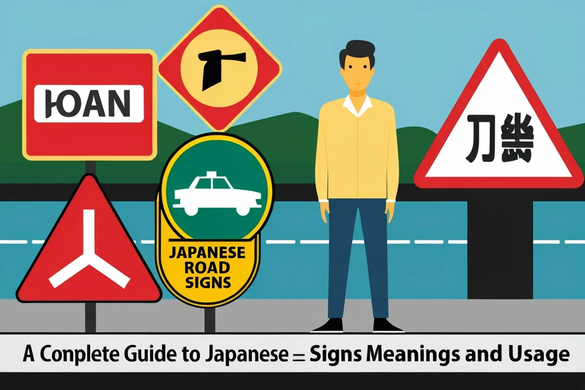 A Complete Guide To Japanese Road Signs Meanings And Usage