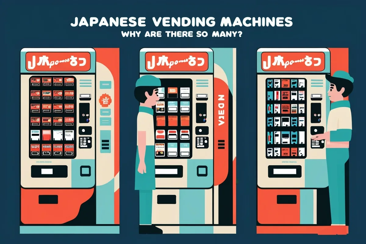 Japanese Vending Machines Why Are There So Many? | Japan Inside