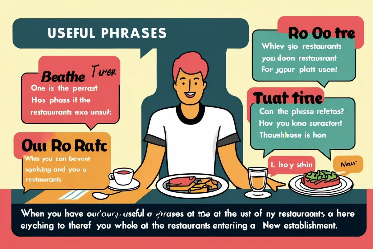 Useful Phrases At Restaurants When Entering A New Establishment