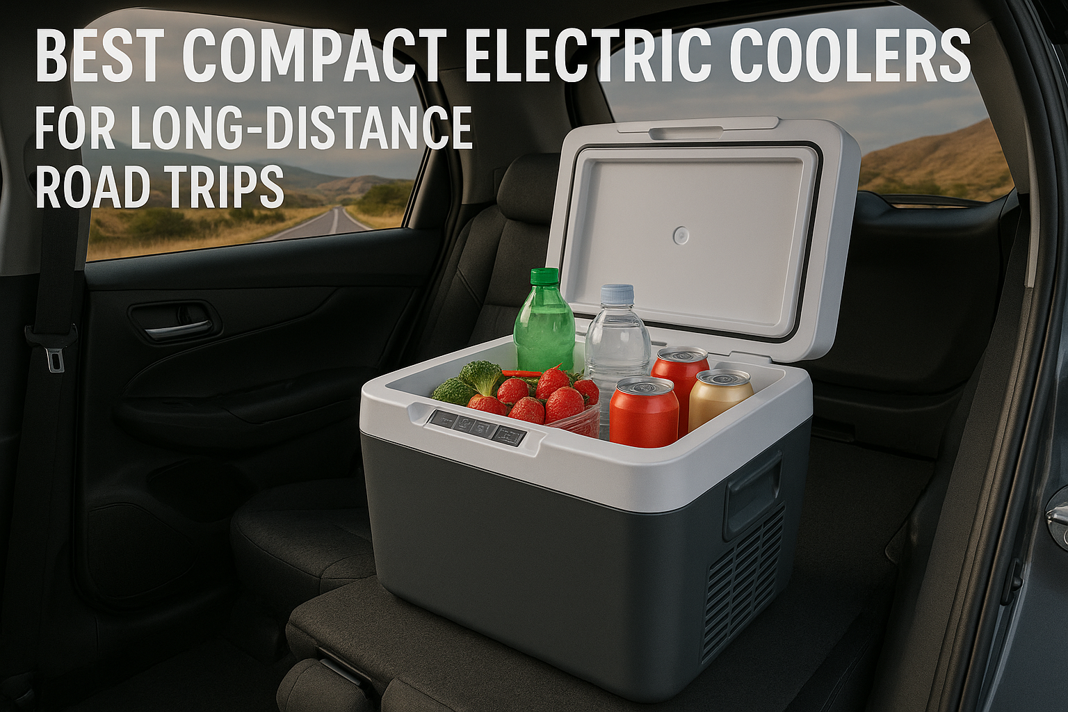 5 Best Compact Electric Coolers for Road Trips
