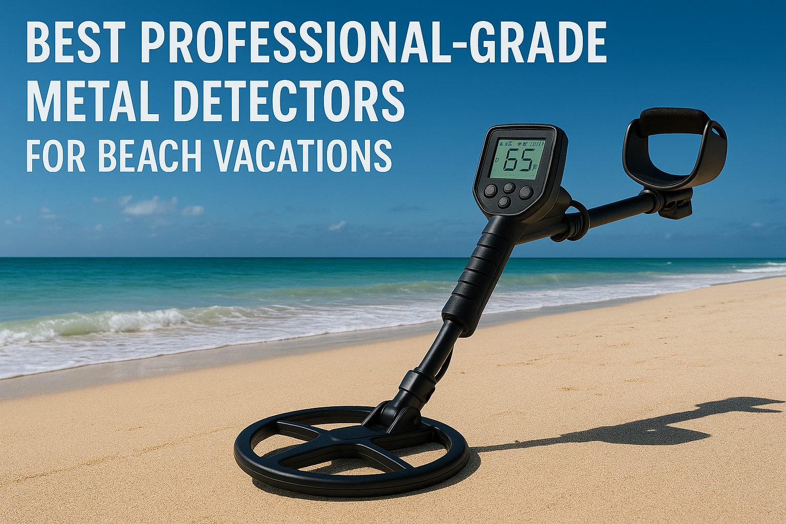 5 Best Professional-Grade Metal Detectors for Beach Vacations