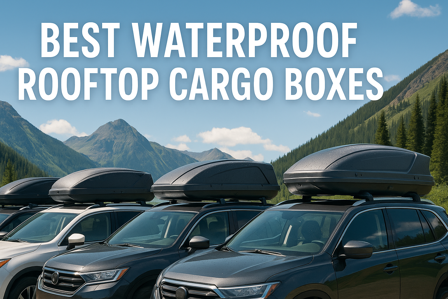 5 Best Waterproof Rooftop Cargo Boxes for SUVs